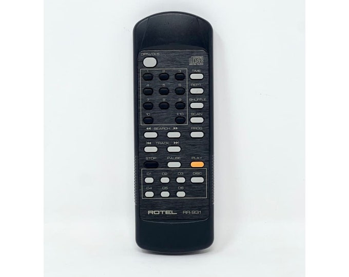 Rotel RR-931 Audio System Remote Control - Etsy