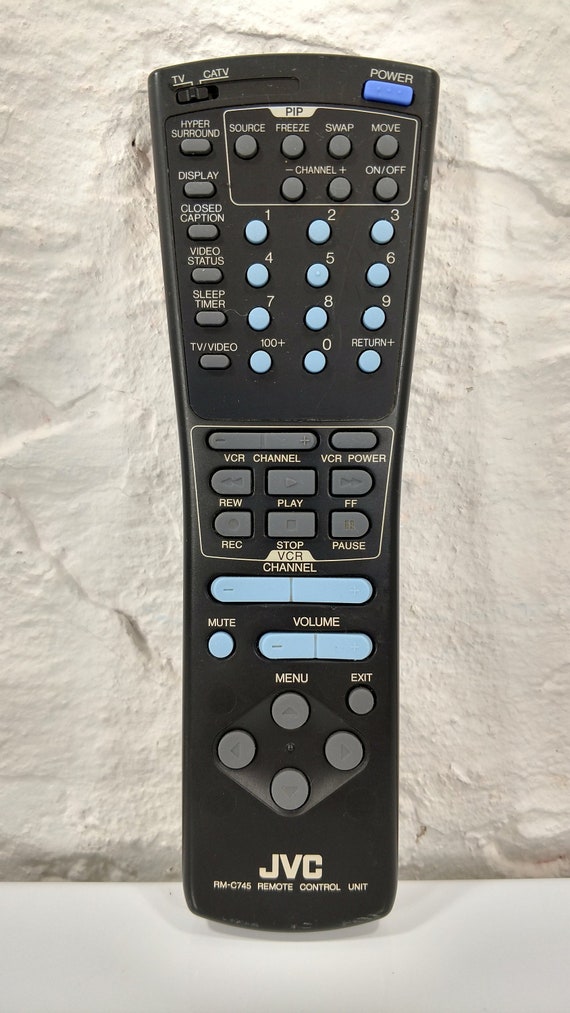 JVC RM-C745 Tv/vcr Remote Control - Etsy