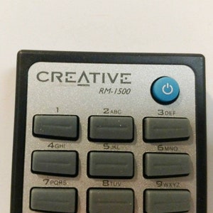 Creative RM-1500 Audio Sound Blaster Remote Control for SB0290 - Etsy