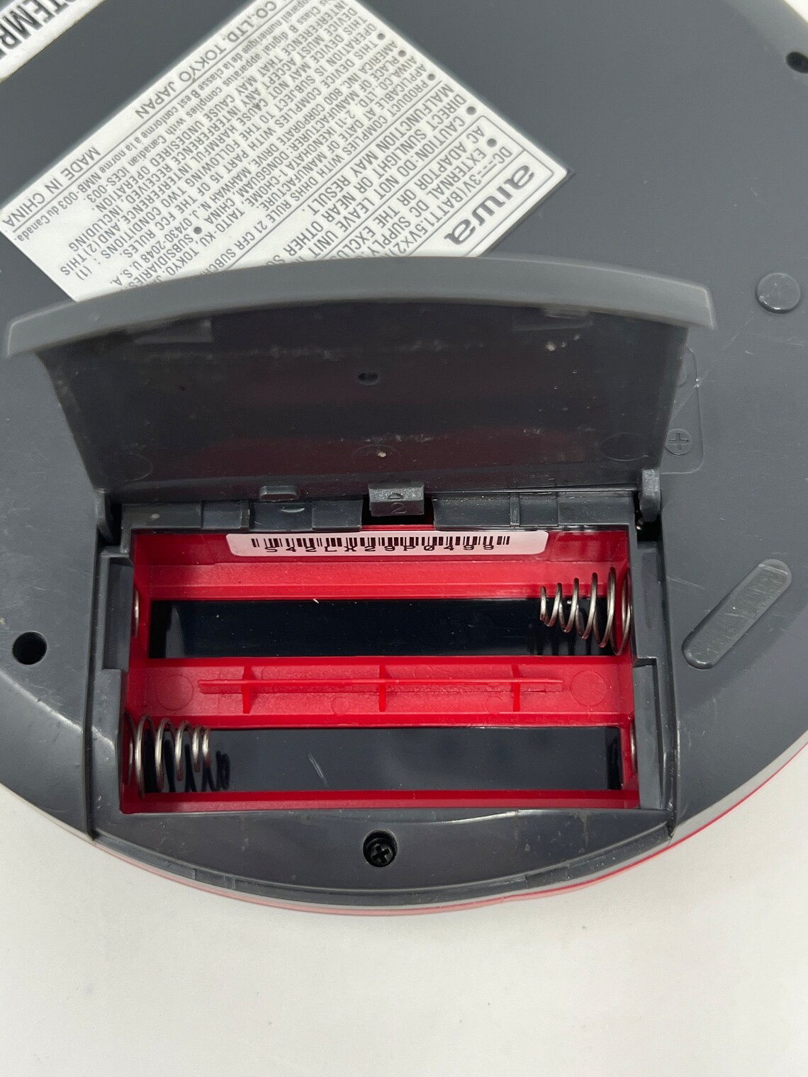 Aiwa Portable CD Player XP-V710C Discman With 48-second Anti-skip EASS ...