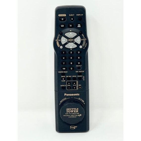 Panasonic LSSQ0231 VCR Remote Control | Etsy