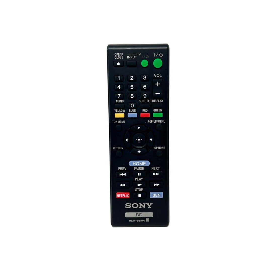 Sony RMT-B119A Blu-ray DVD Player Remote Control - Etsy