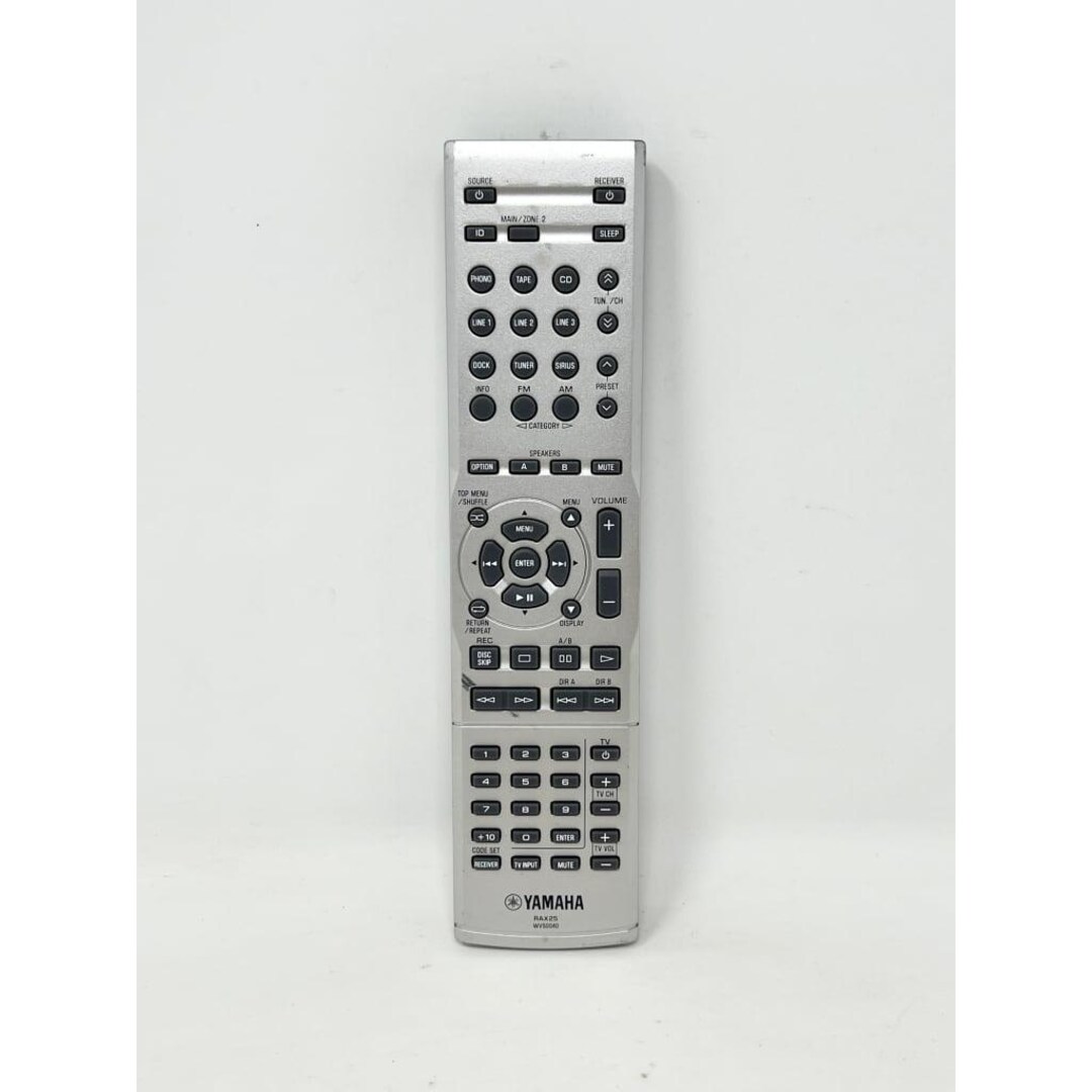 Yamaha RAX25 A/V Receiver Remote Control - WV50040 - Etsy