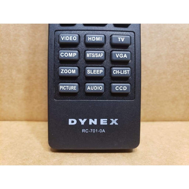 Dynex RC-701-0A TV Remote Control - Etsy