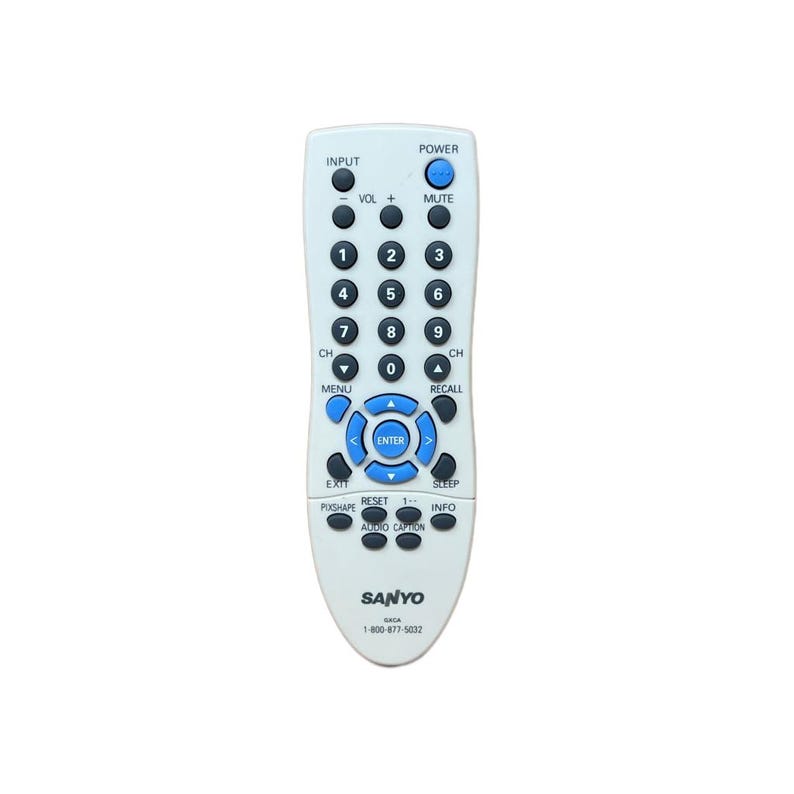 Sanyo GXCA TV Remote Control - Etsy