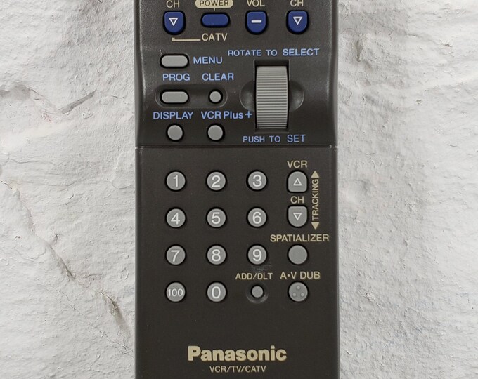 Panasonic VSQS1462 VCR VHS Remote Control - Etsy