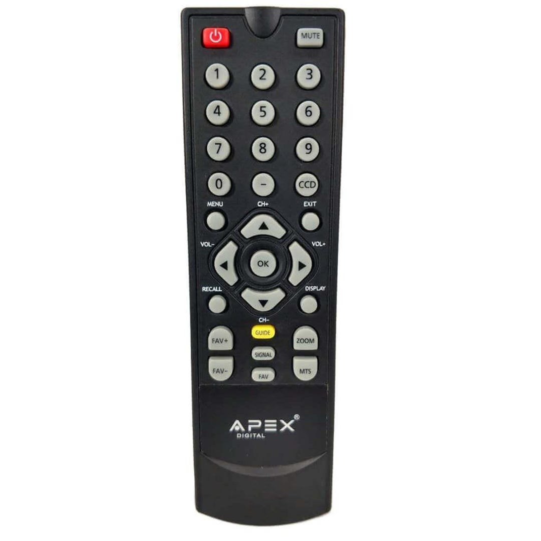 APEX RCNN131 Digital Converter Box Remote Control - DT250 DT250A DT502A ...