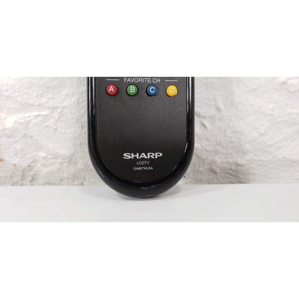 Sharp GA667WJSA LCD TV Remote Control - Etsy