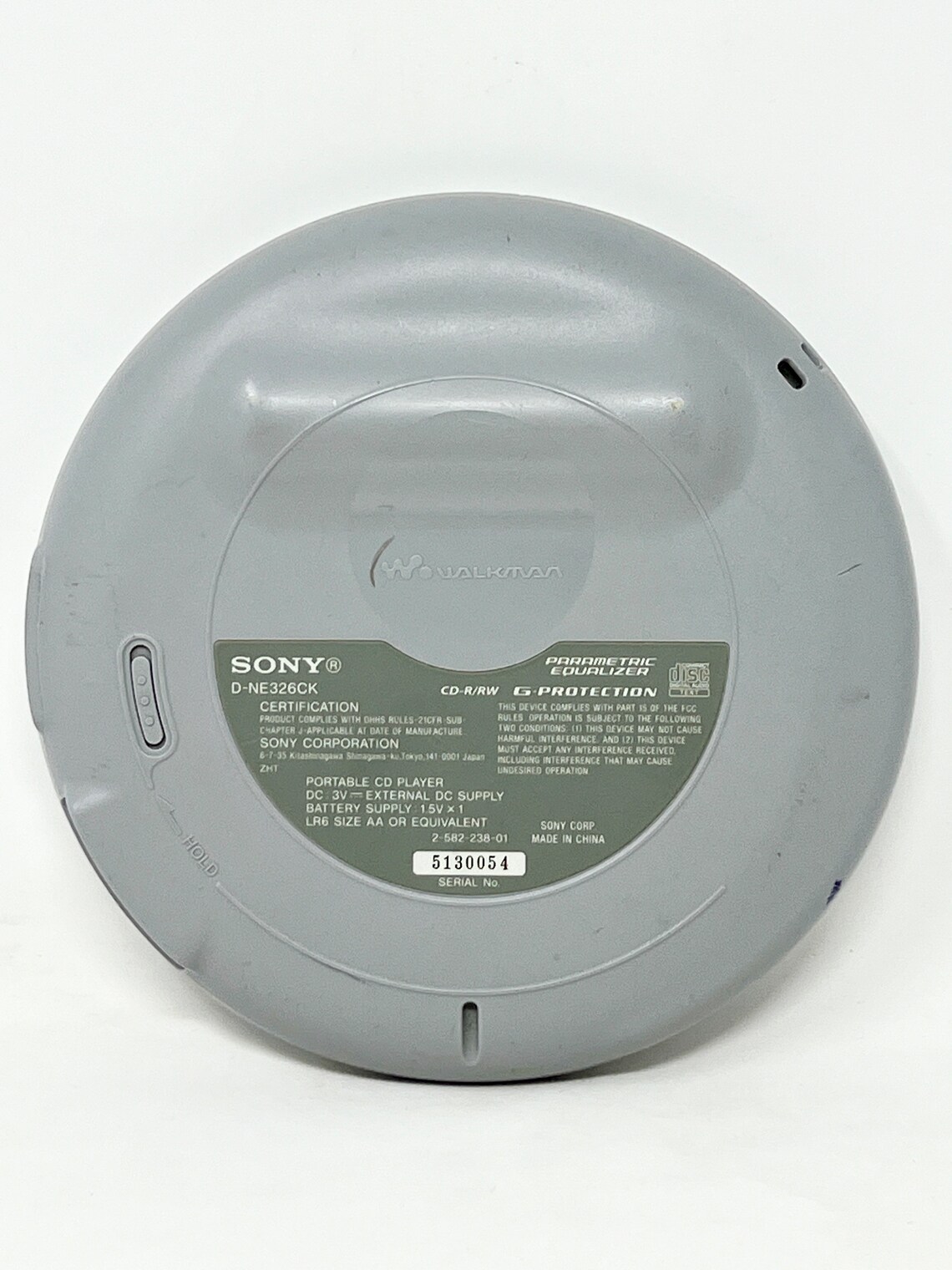 Sony Walkman CD Player D-NE326CK Atrac3 Plus Discman W/ G-protection - Etsy