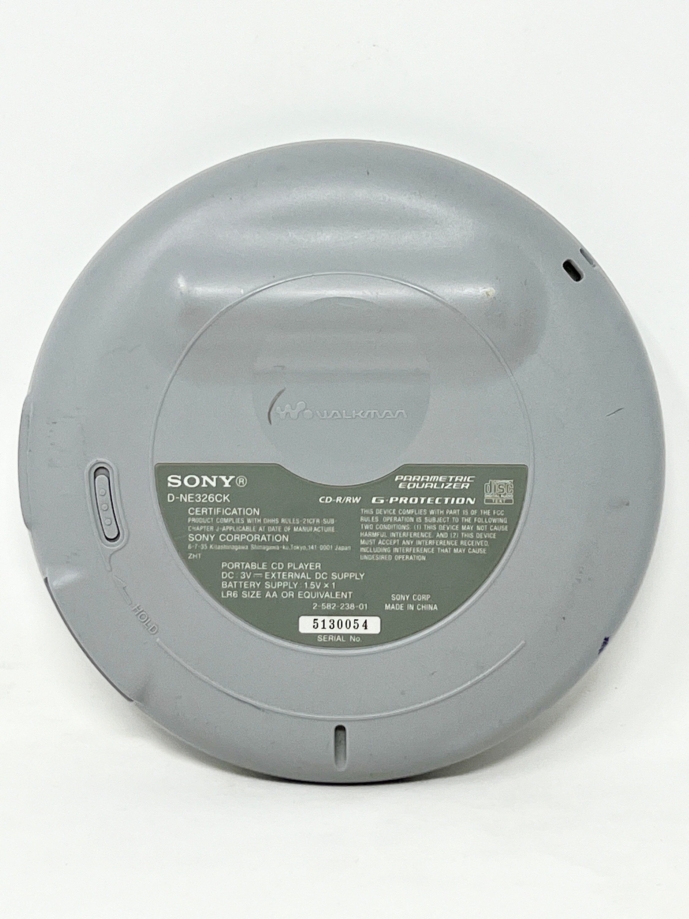 Sony Walkman CD Player D-NE326CK Atrac3 Plus Discman W/ G-protection - Etsy