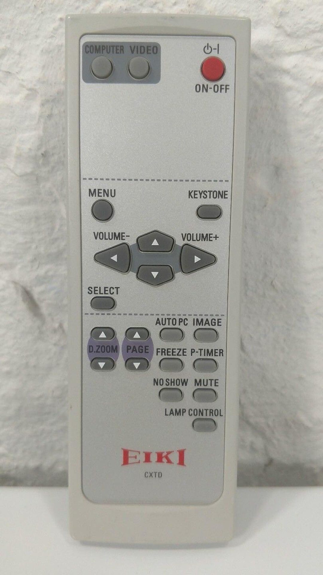 EIKI CXTD Projector Remote Control Lc-sb22 Lc-xb23 Lc-xb23c Lc-xb24 - Etsy