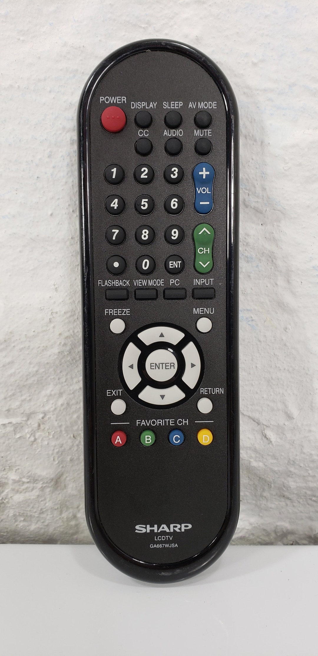 Sharp GA667WJSA TV Remote Control - Etsy