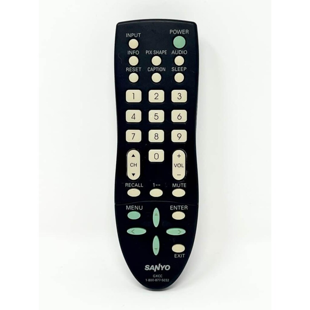 Sanyo GXCC TV Remote Control - Etsy