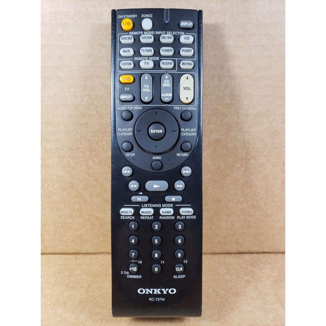 Onkyo RC-737M AV Receiver Remote Control - Etsy