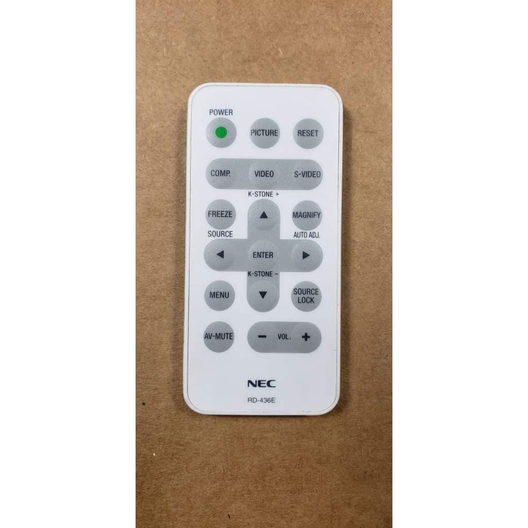 NEC RD-436E Projector Remote Control - Etsy