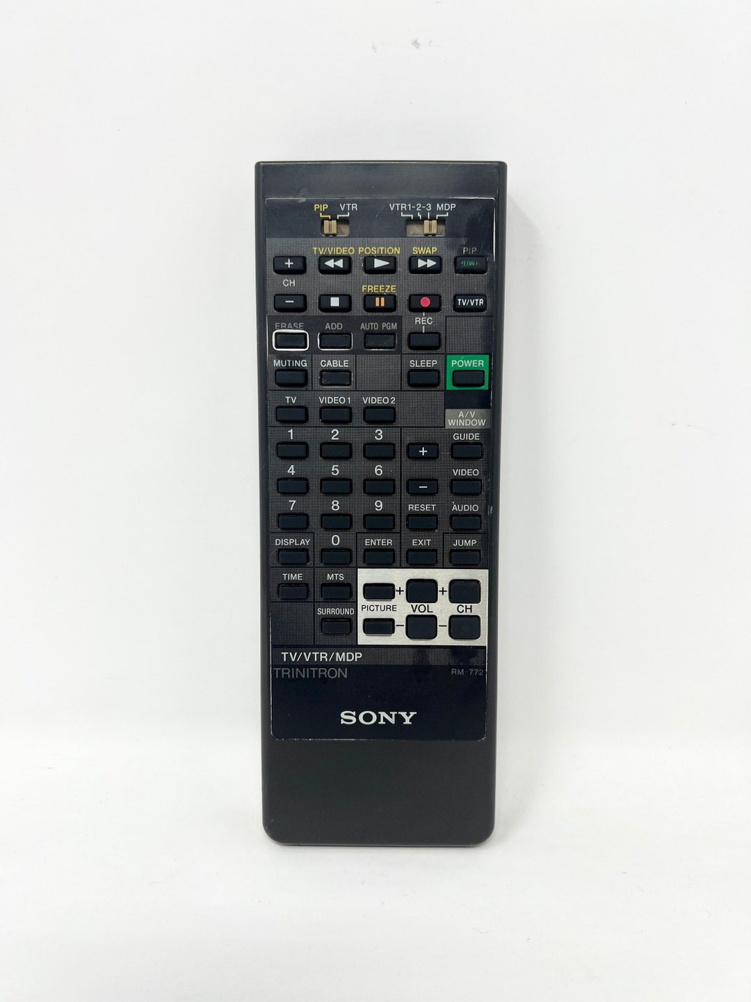 Sony RM-772 TV Remote Control - Etsy