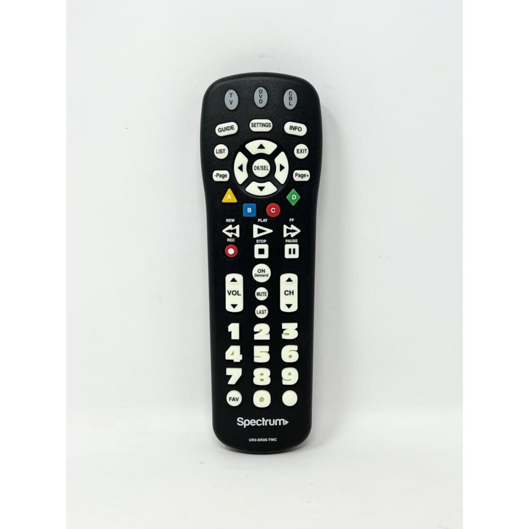 Time Warner Spectrum Universal Remote UR3-SR3S-TWC - Etsy