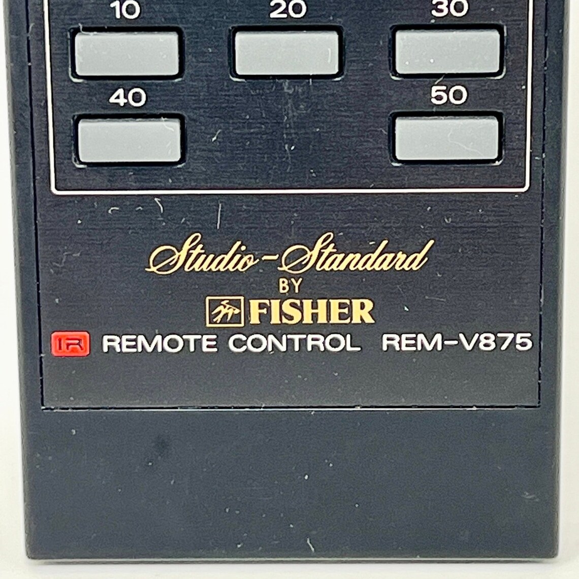 Fisher REM-V875 Audio System Remote Control No Battery Cover - Etsy