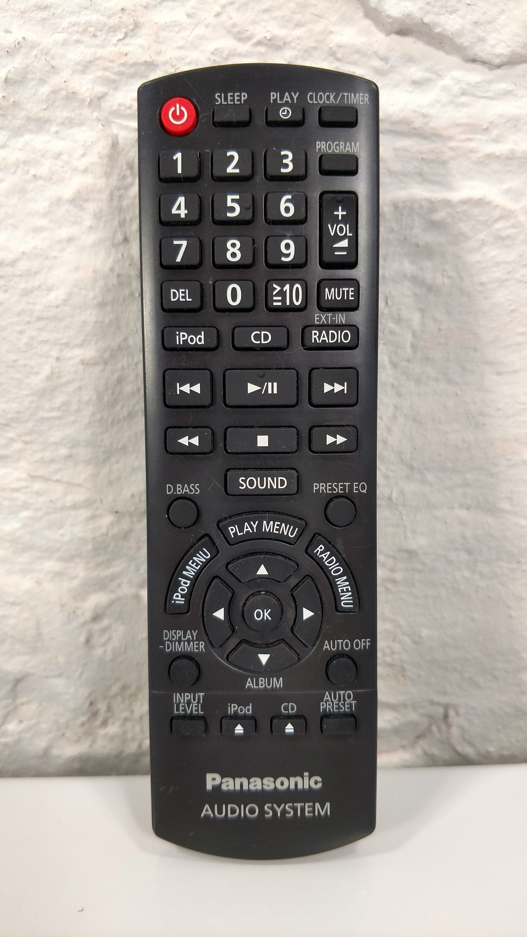Panasonic N2QAYB000641 Audio System Remote Control - Etsy