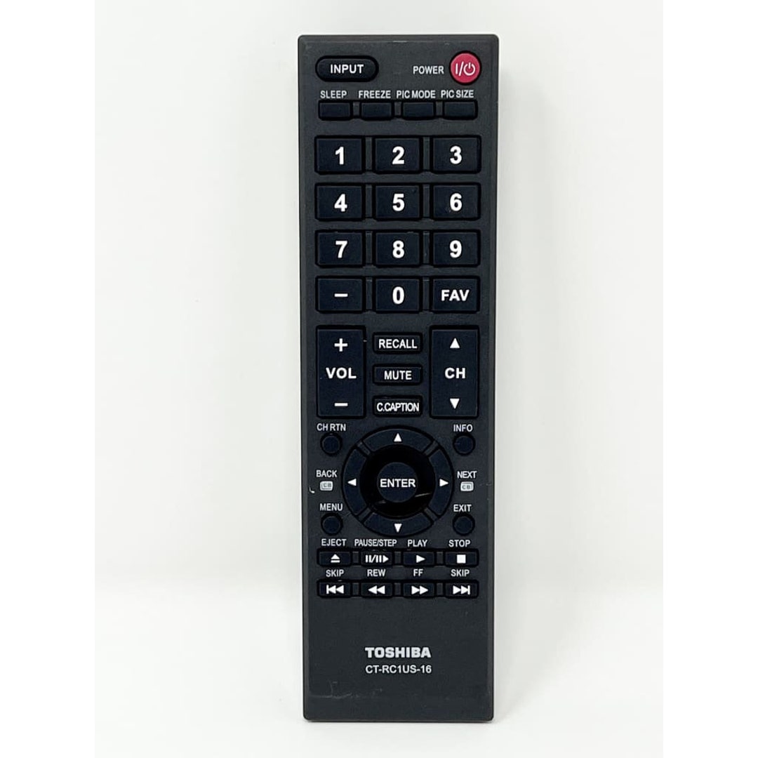 Toshiba CT-RC1US-16 TV Remote Control - Etsy
