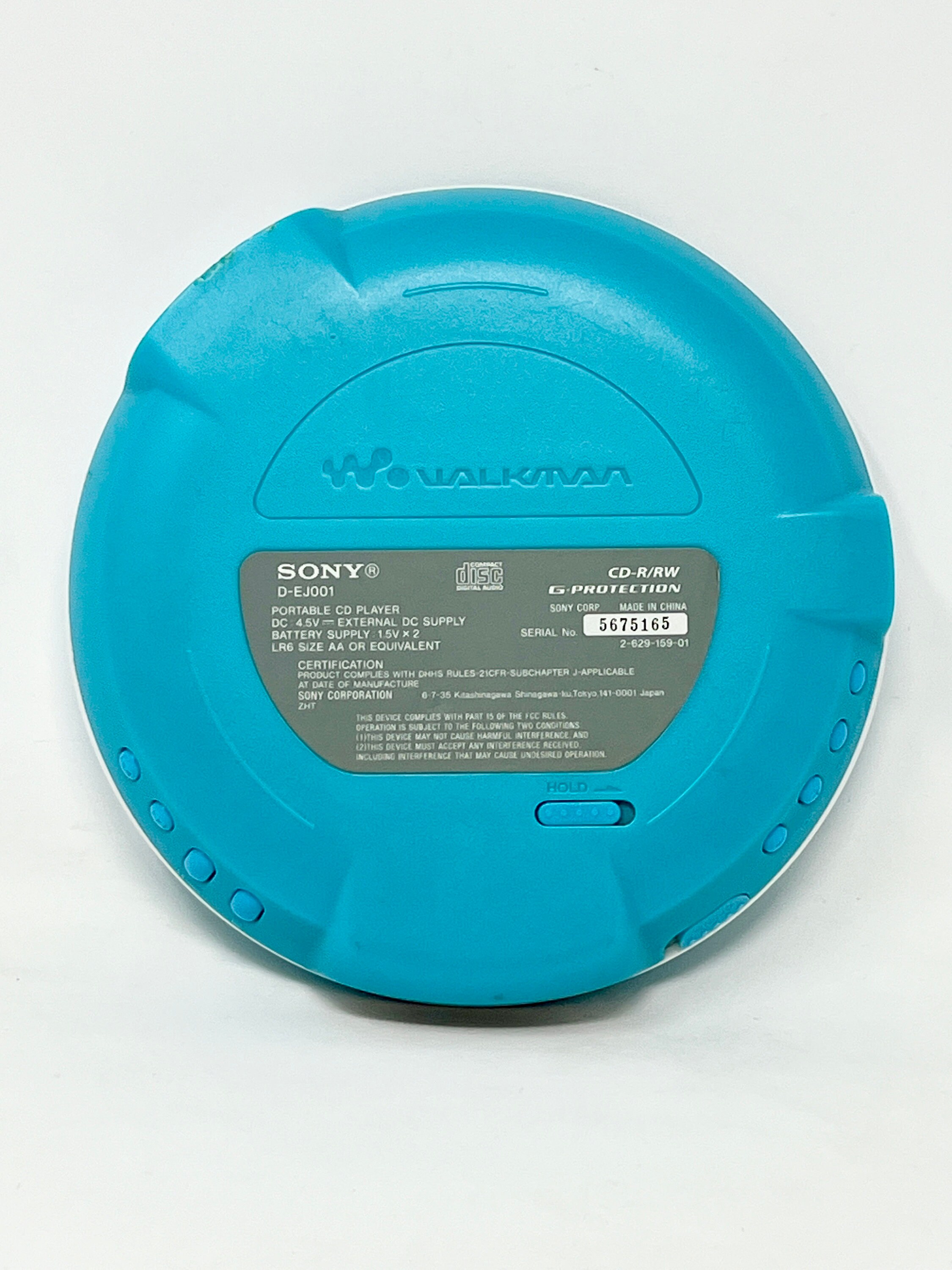 Sony Walkman CD Player D-EJ001 Discman W/ G-protection - Etsy