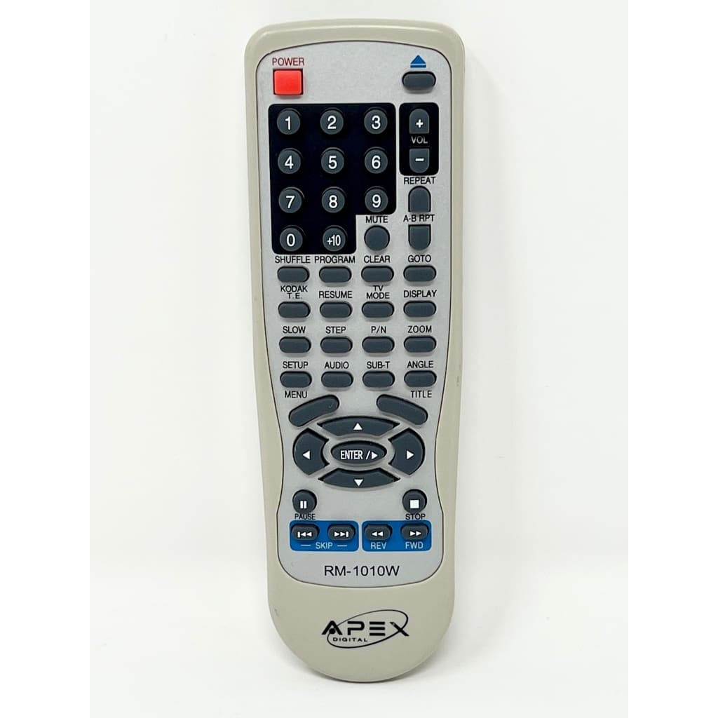 Apex Digital RM-1010W DVD Remote Control - Etsy