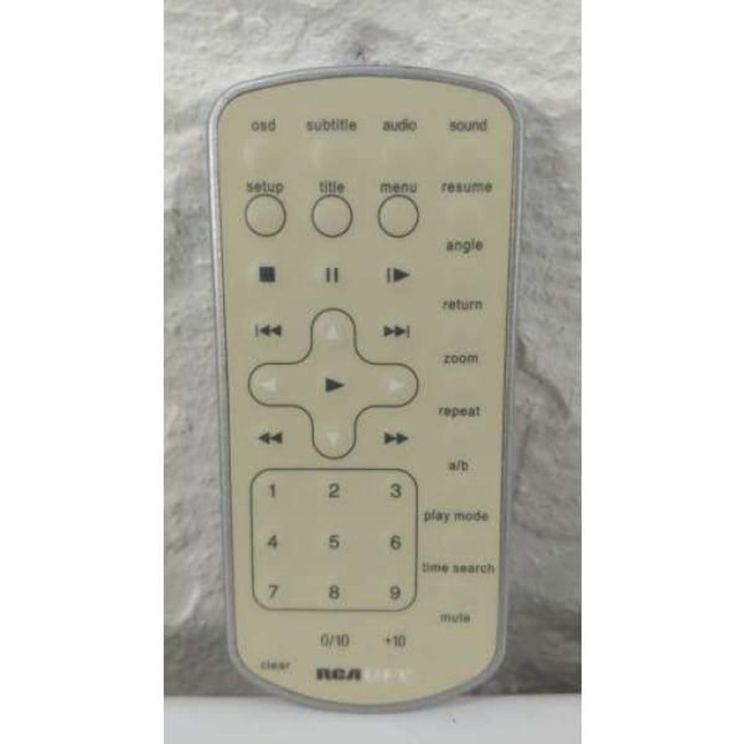 RCA Life Portable DVD Player Remote Control - Etsy
