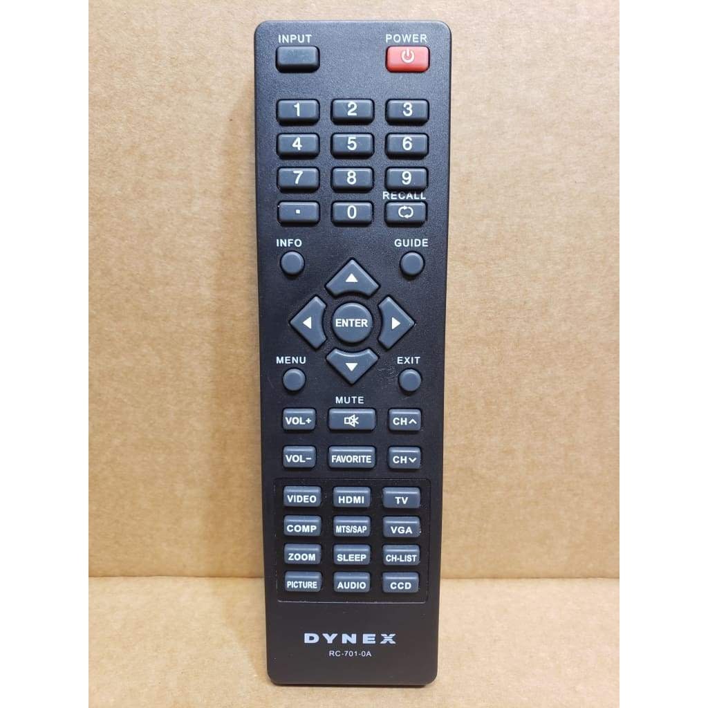 Dynex RC-701-0A TV Remote Control - Etsy