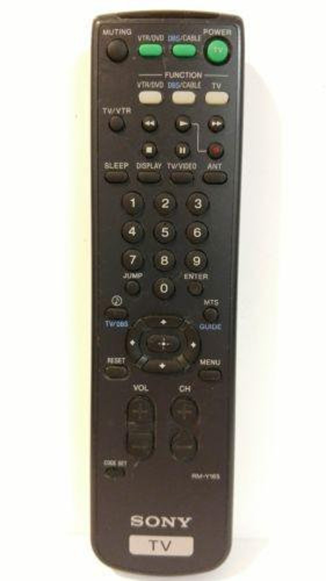 Sony RM-Y165 Trinitron TV Remote Control - Etsy