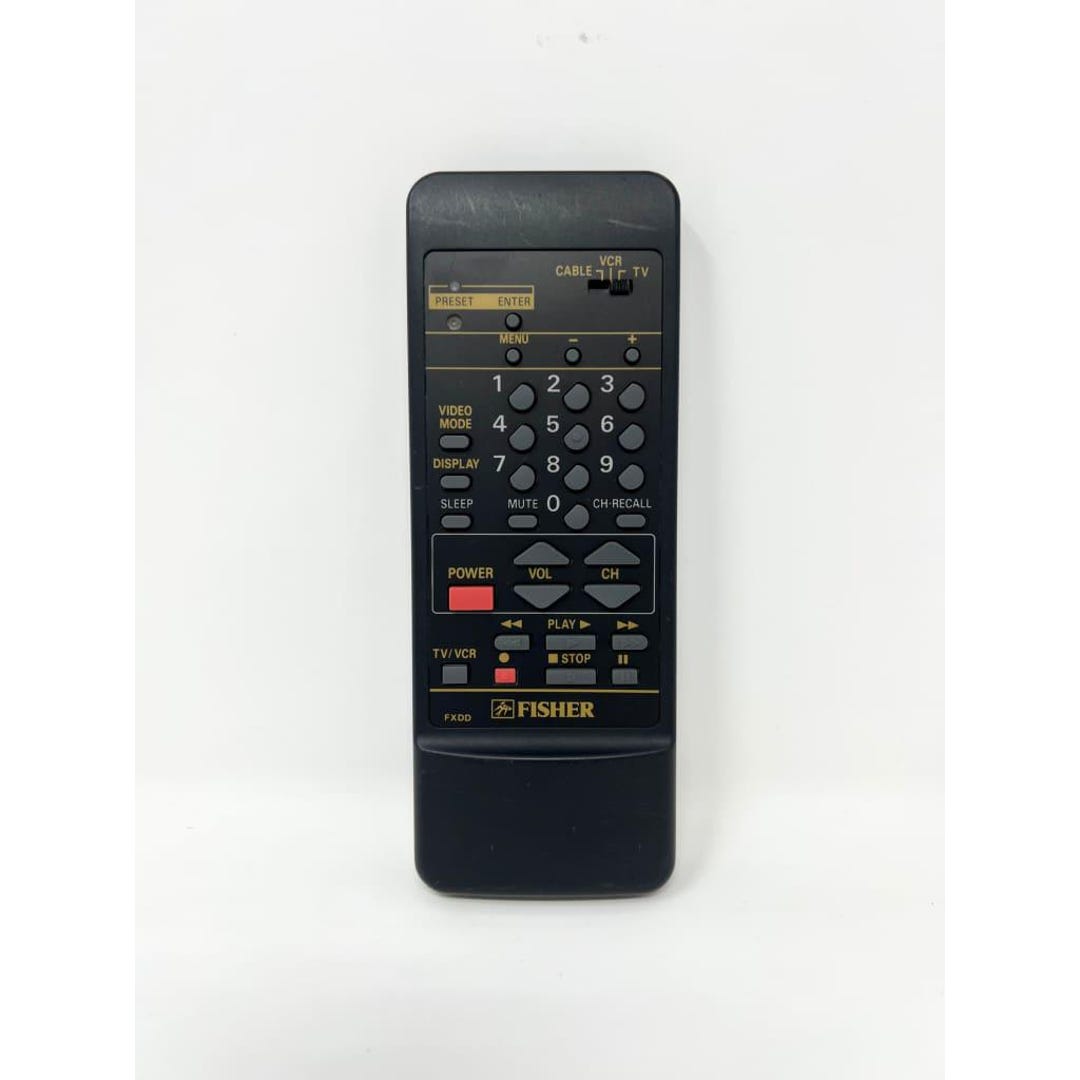 Fisher FXDD VCR Remote Control - Etsy