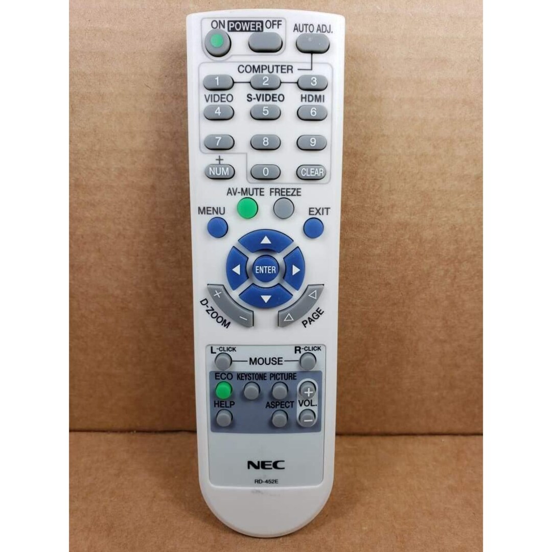 NEC RD-452E Projector Remote Control - Etsy