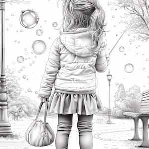 Bubble Coloring Pages for Kids: 60+ Printable Designs (digital Download ...