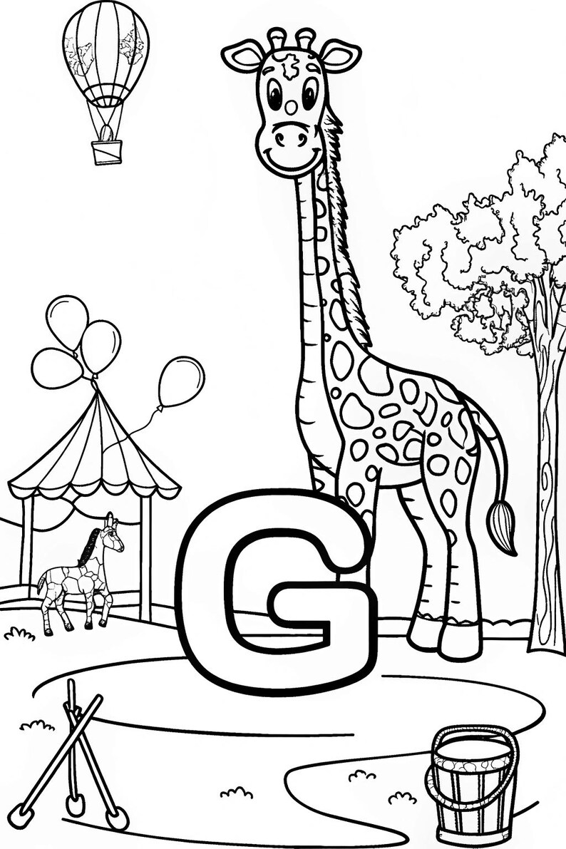 Animal Alphabet Coloring Pages A–Z (26) | ABC Printable for Preschool ...