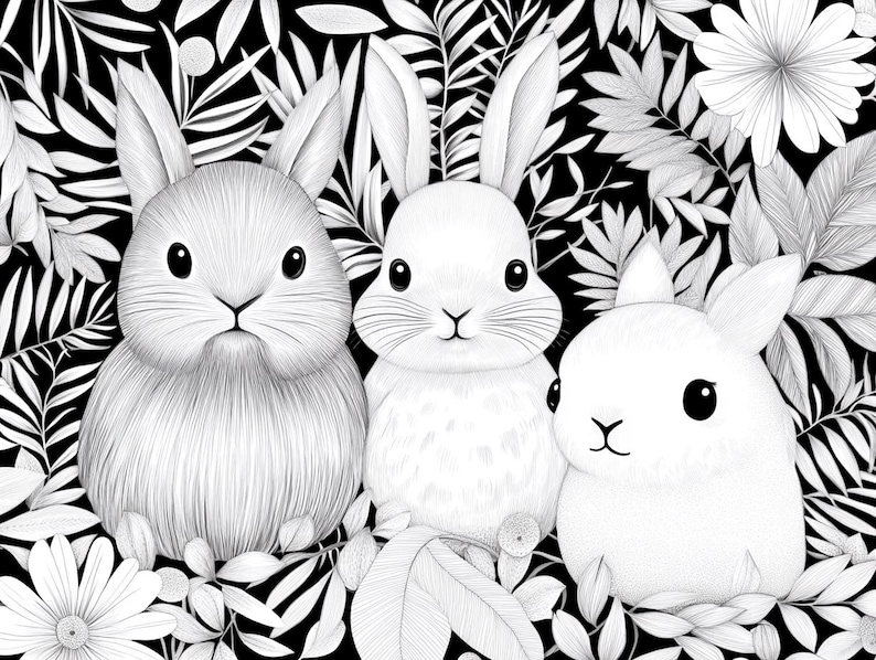 Baby Animal Coloring Pages – 45+ Printable Sheets | Small Animals, Easy ...