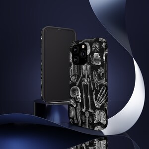 Human Anatomy Printed White on Black Case Mate Tough Phone Cases - Etsy