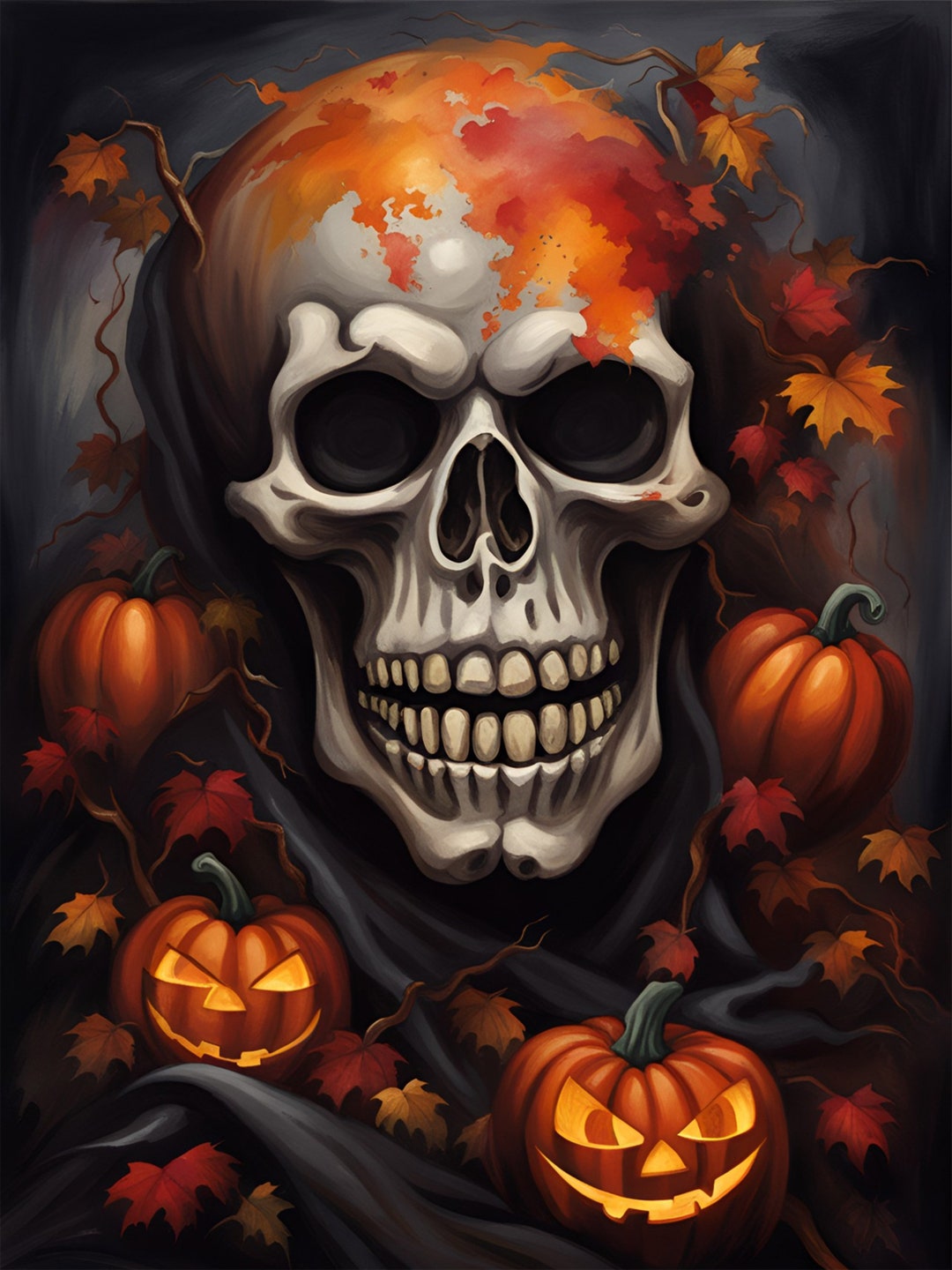 59 Fun Halloween Themed Art Prins for Parties, Invite, Treat Bags, and ...