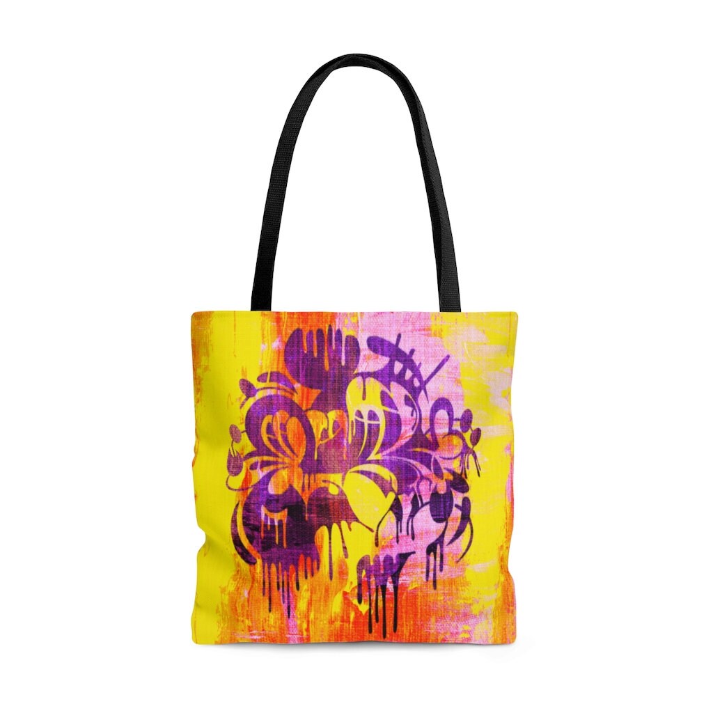 Colorful Nostalgic Messy Mouse Pop Art Tote Bag in 3 Sizes - Etsy