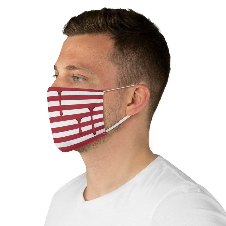 Drippy US Flag Fabric Face Mask - Etsy