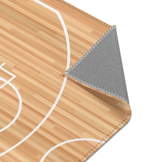 Basketball Half Court Multi Room Classic Court Style Area Rugs | Etsy