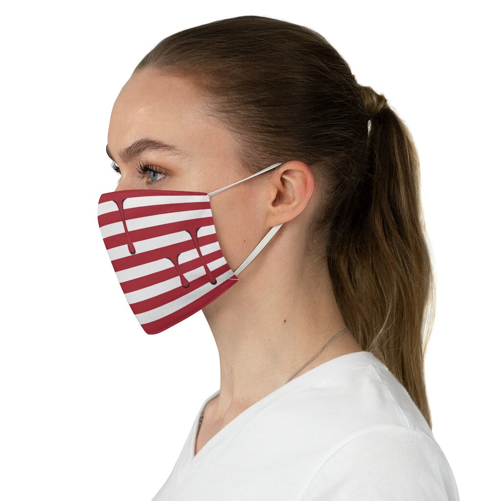 Drippy US Flag Fabric Face Mask - Etsy