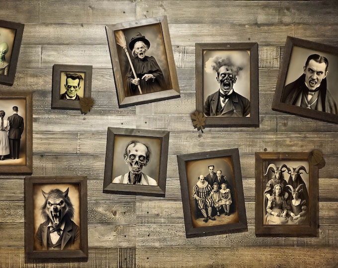 Spooky Bog Creature Creepy Cute Dark Art Fantasy Illustration Horror ...