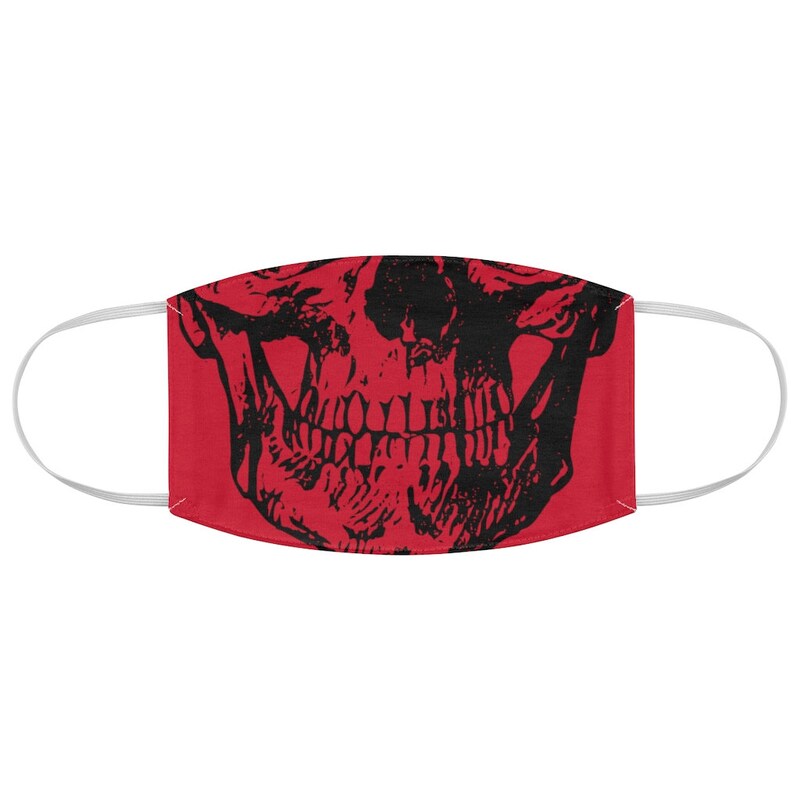 Skeleton Face Mask - Etsy