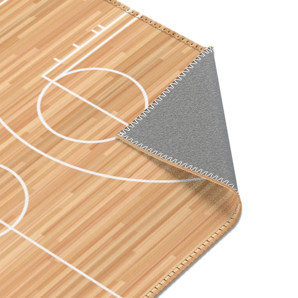 Basketball Court Multi Room Classic Court Style Area Rugs | Etsy