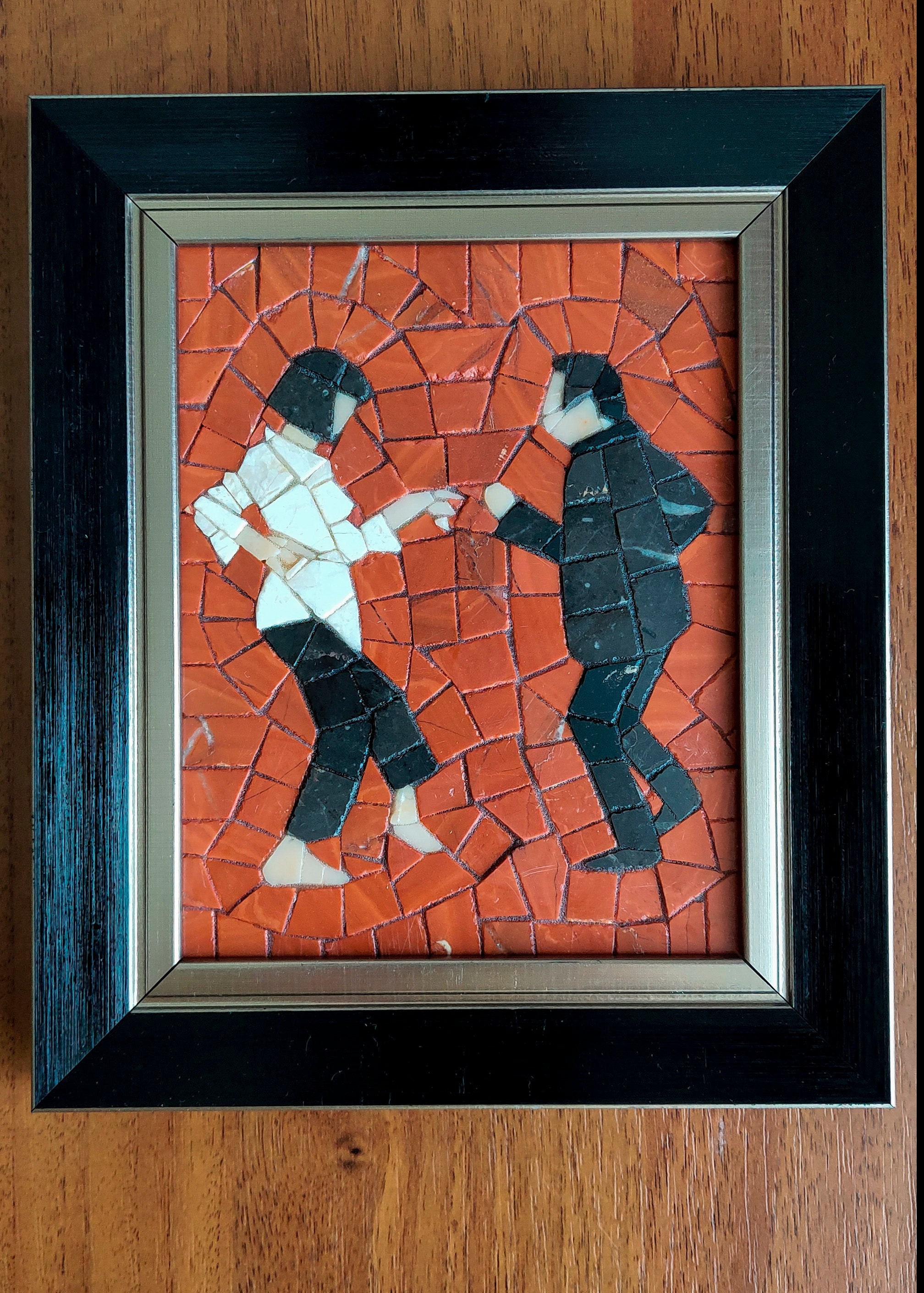 Pulp Fiction Art, Tarantino Fun Art, Marble Mosaic Movie Poster, Pulp ...