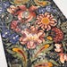 Ukrainian Petrykivka Floral Marble Mosaic Tabletop, Mosaic Tiles Coffee ...