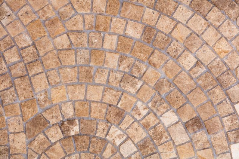 Roman Marble Mosaic Flowers Roses Stillife in Vase Decorative Tiles ...