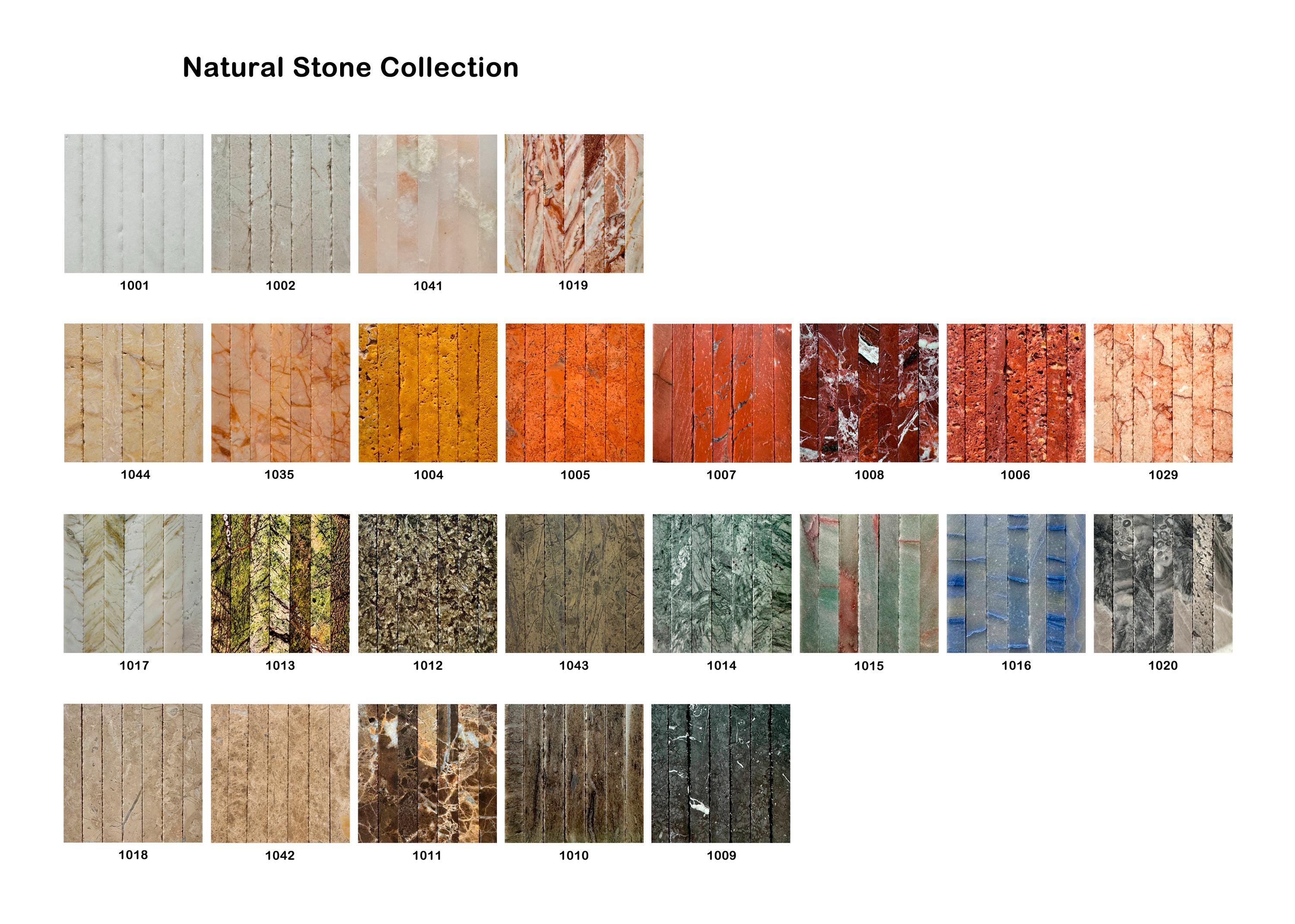 Natural Marble Supplies for Mosaics - Mosaic Sample Kit - Marble ...