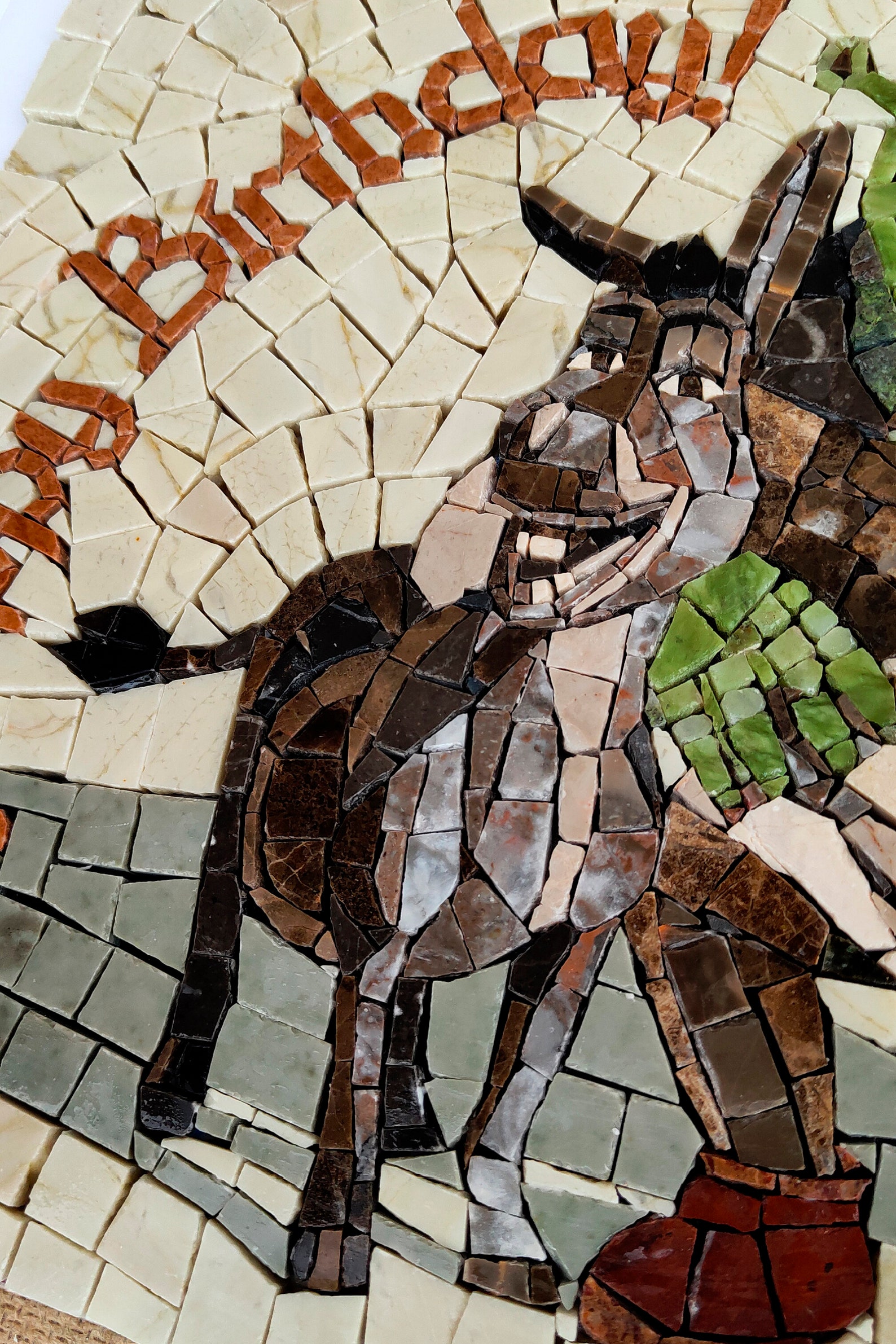 Marble Shrek Mosaic Fan Art Shrek Poster Shrek - Etsy