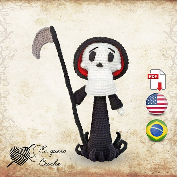 Grim Toy Art Amigurumi Crochet Pattern PDF | Etsy