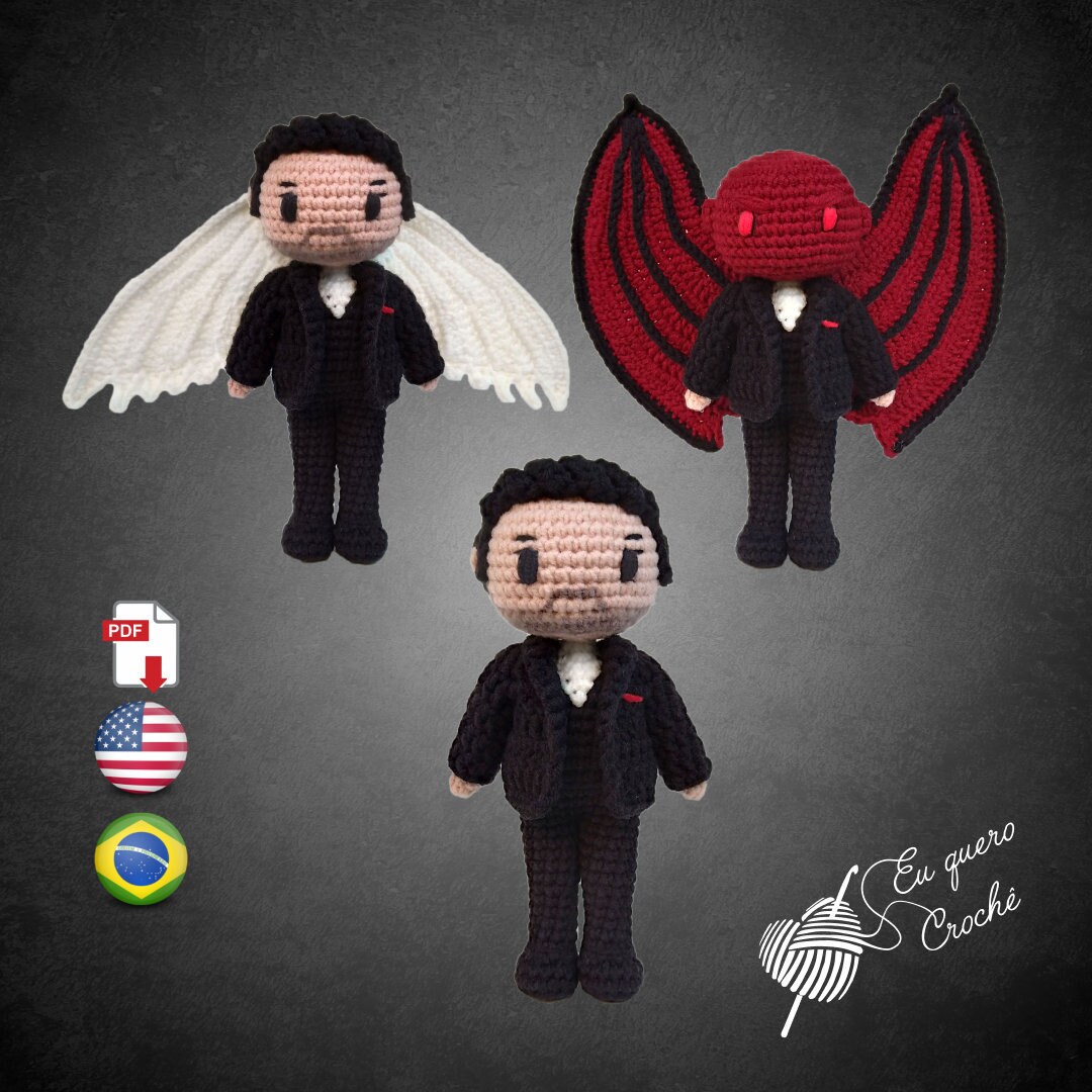 Lucifer Morningstar Amigurumi Crochet Pattern PDF - Etsy